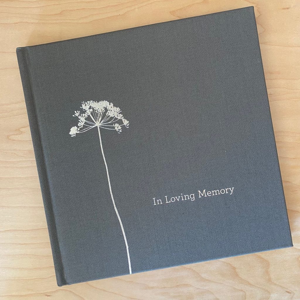 In Loving Memory Book - Glow Gifts